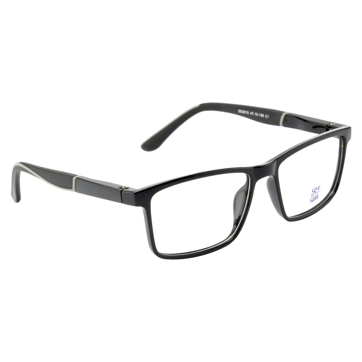 Rectangular Clear Eyewear Frame – SeeSaw Eyewear