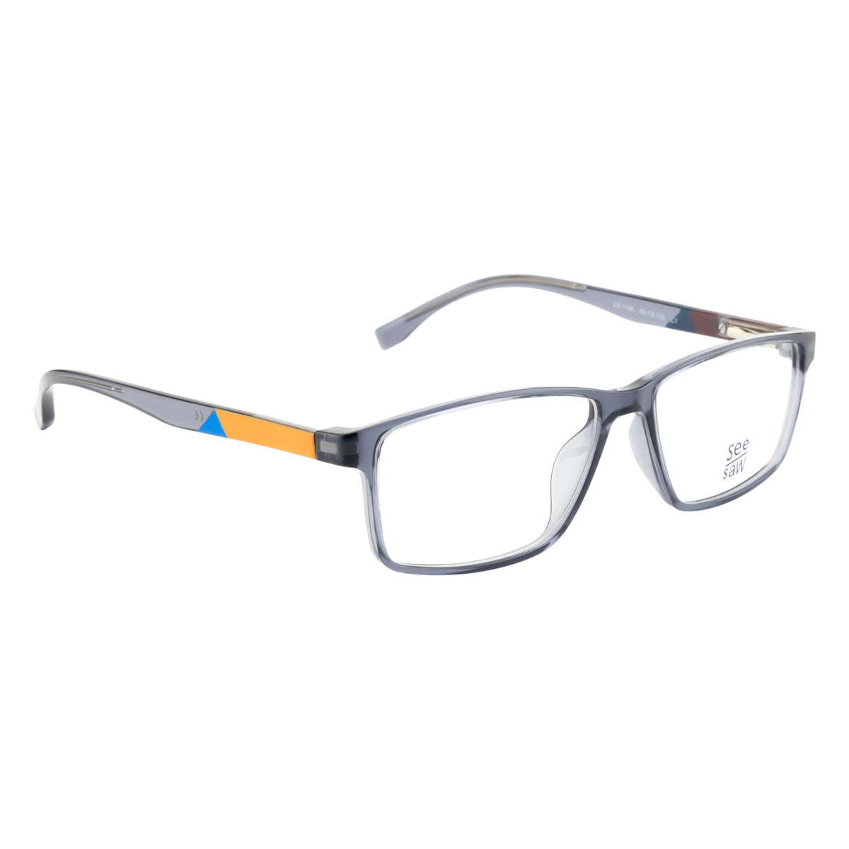 Rectangle Frame with Fun Temple Designs for Kids' Eyewear – SeeSaw Eyewear