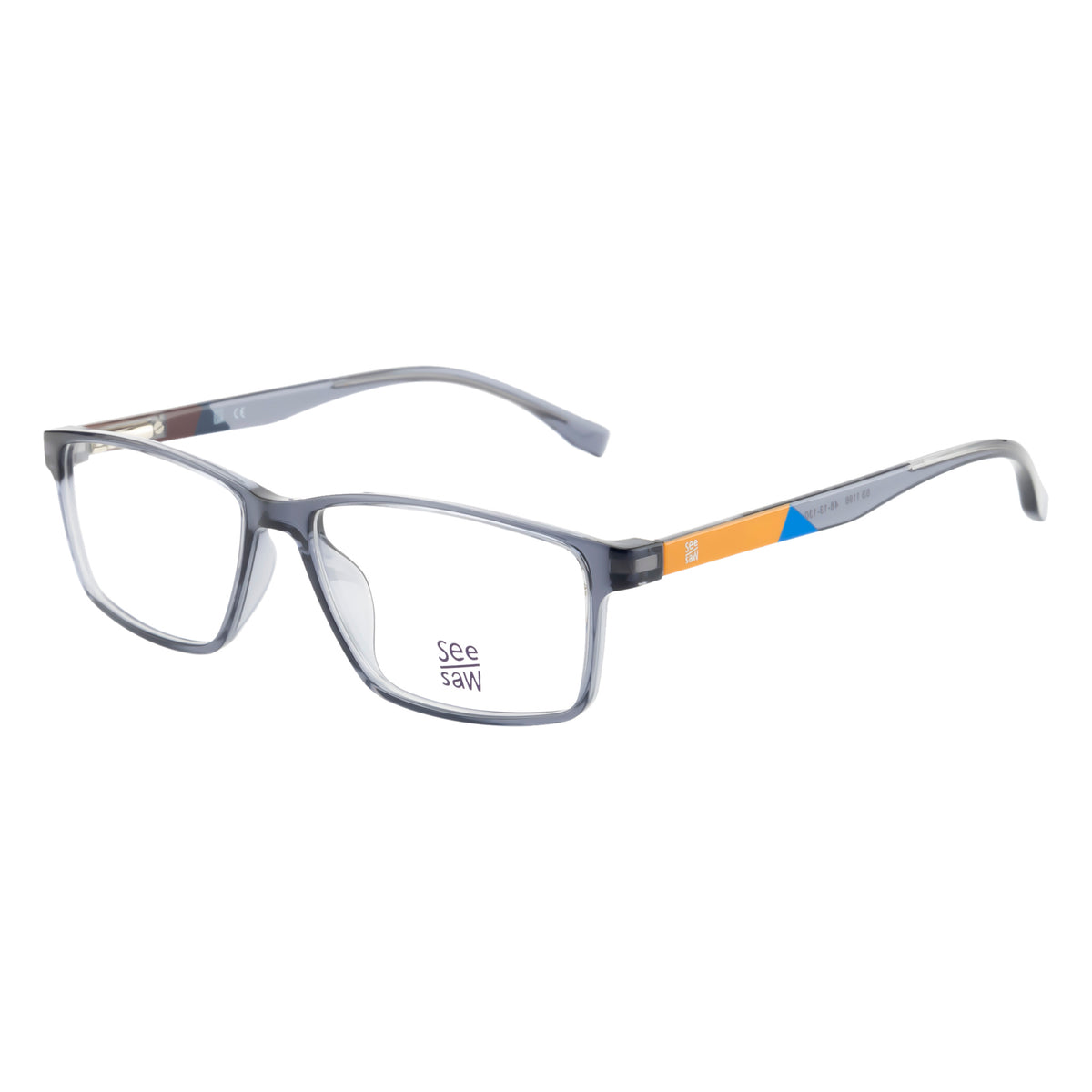 Rectangle Frame with Fun Temple Designs for Kids' Eyewear – SeeSaw Eyewear